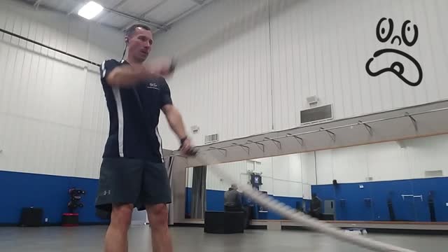 Beginner Battle Rope Wave Workout | OneChristianMan and Flesh Tamers ...